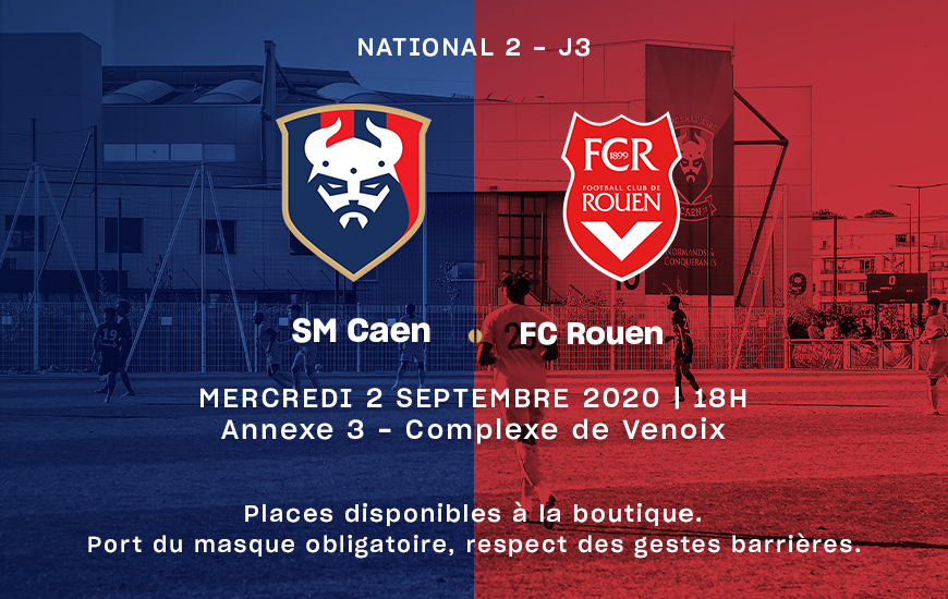 N2 - SM Caen / FC Rouen : informations billetterie | infos match ...