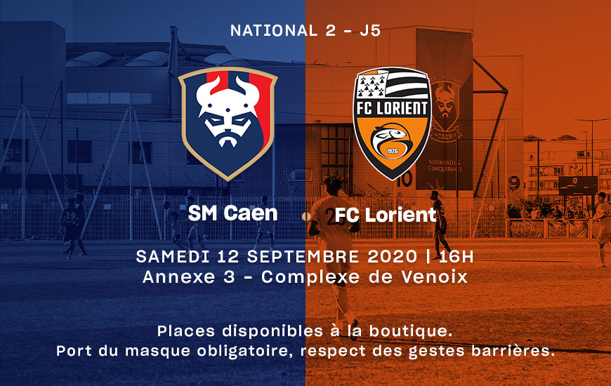 N2 - SM Caen / FC Lorient : informations billetterie | infos match ...