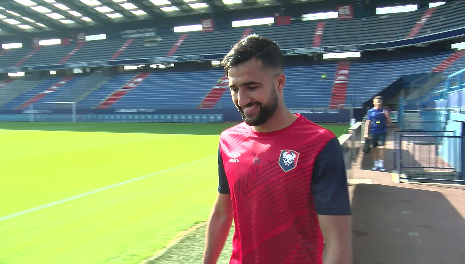 Les premiers pas de Ali Abdi avec le SM Caen | infos match - billet SMC ...