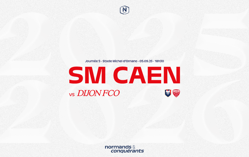 SM Caen / Dijon FCO : réservez vos places | infos match - billet SMC ...