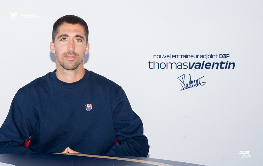 Thomas Valentin rejoint la section féminine du SM Caen | infos match - billet SMC - Informations ...